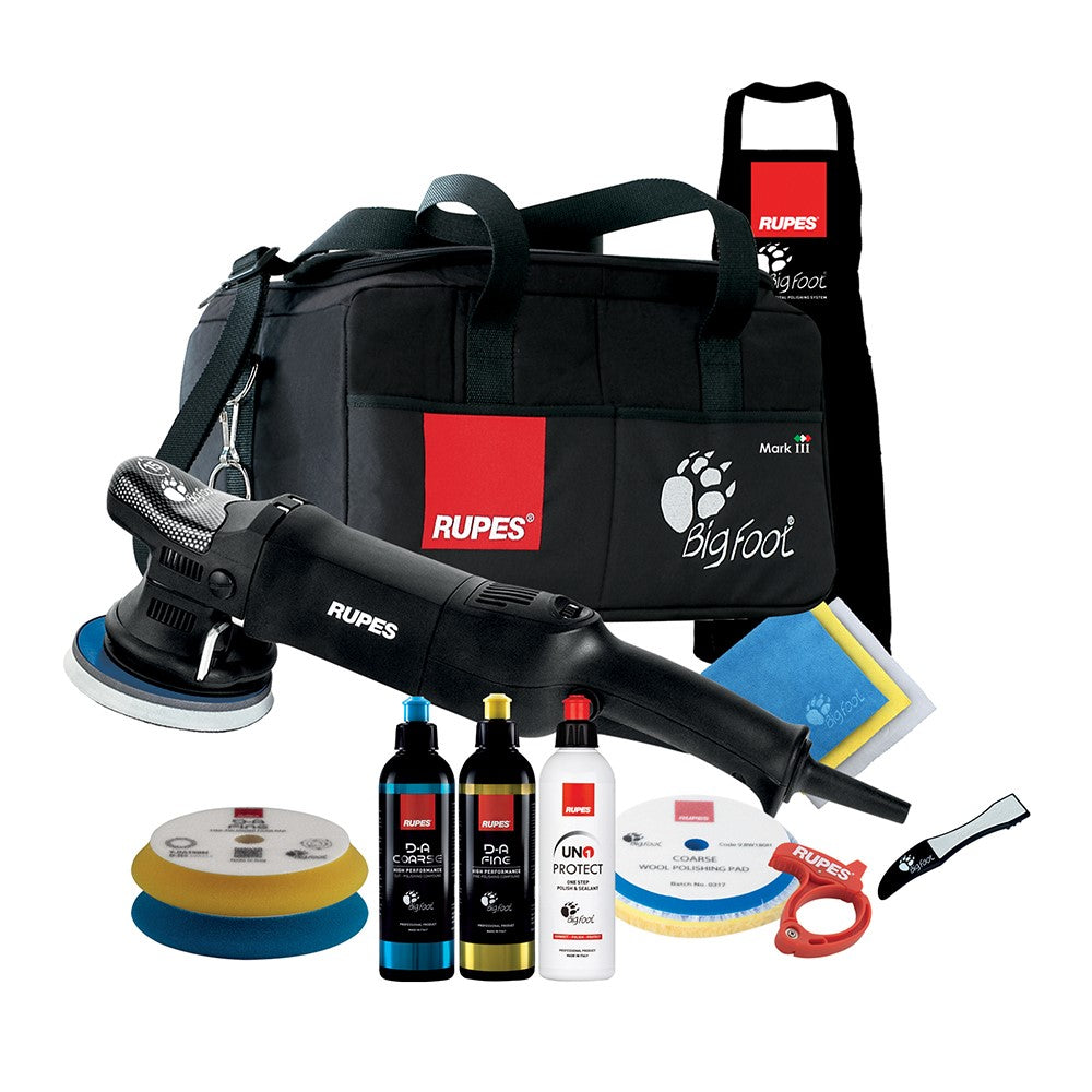 Rupes Polisher DA LUX kit BigFoot - LHR15ES/LUX – SWEDISHGLOSS